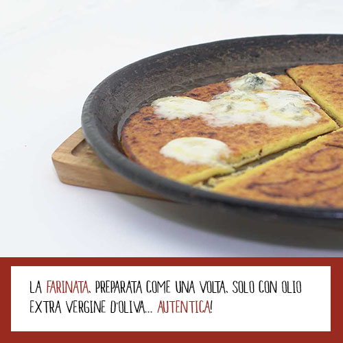 Mondo Pizza Genova - L'autentica farinata genovese!